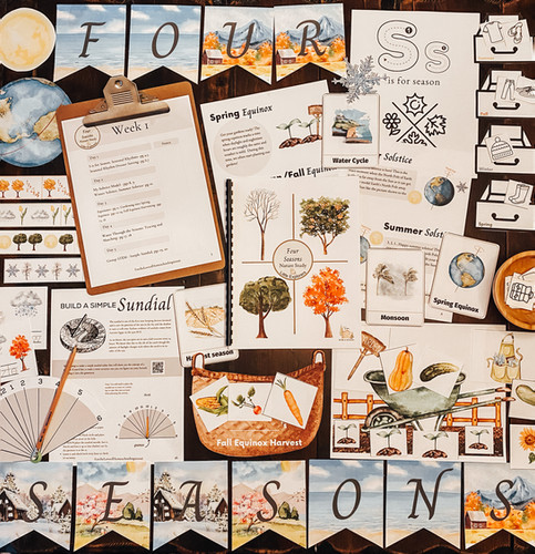 Four Seasons Nature Study | FTL of Homeschooling