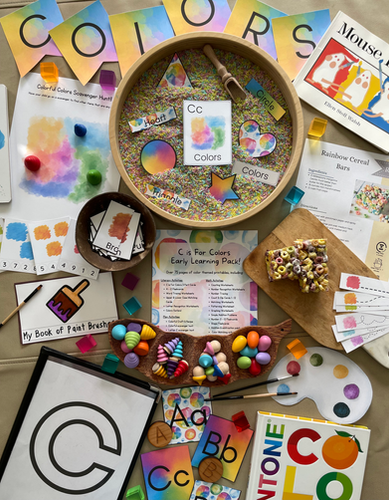 C is for Colors Early Learning Pack | FTL of Homeschooling