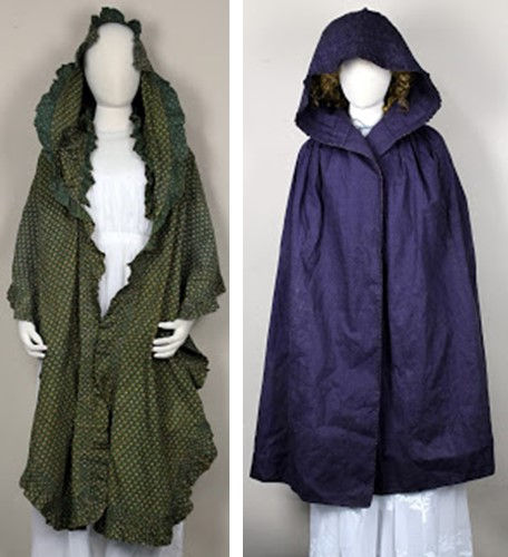 Regency and Georgian Cloak, Cape, and Muff - Pattern 135