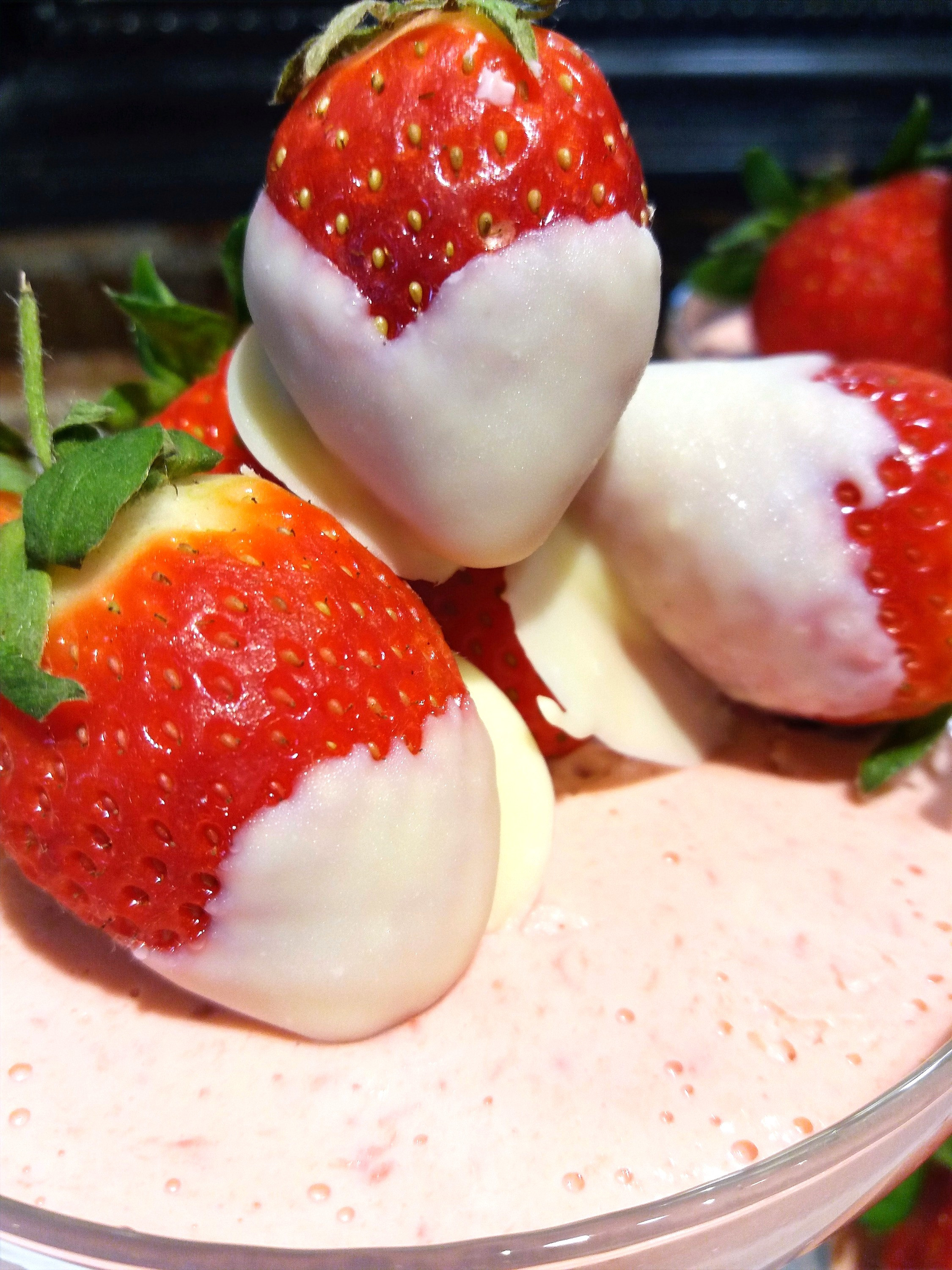 Strawberry Posset