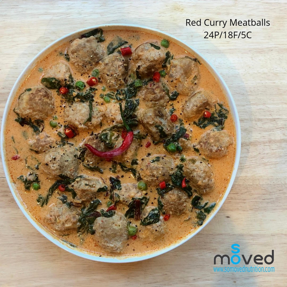 Red Curry Meatballs
