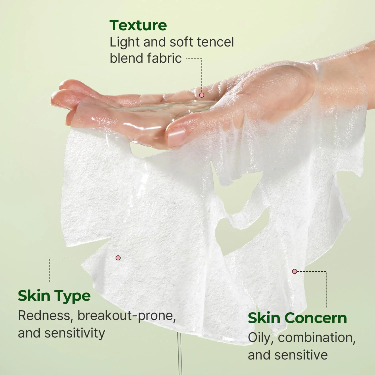 [Torriden] Balanceful Cica Mask | ChocChoc Online Shop