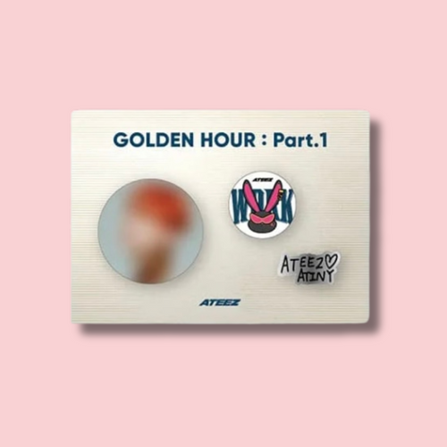 ATEEZ - GOLDEN HOUR PART.1 BADGE SET | Choc Choc