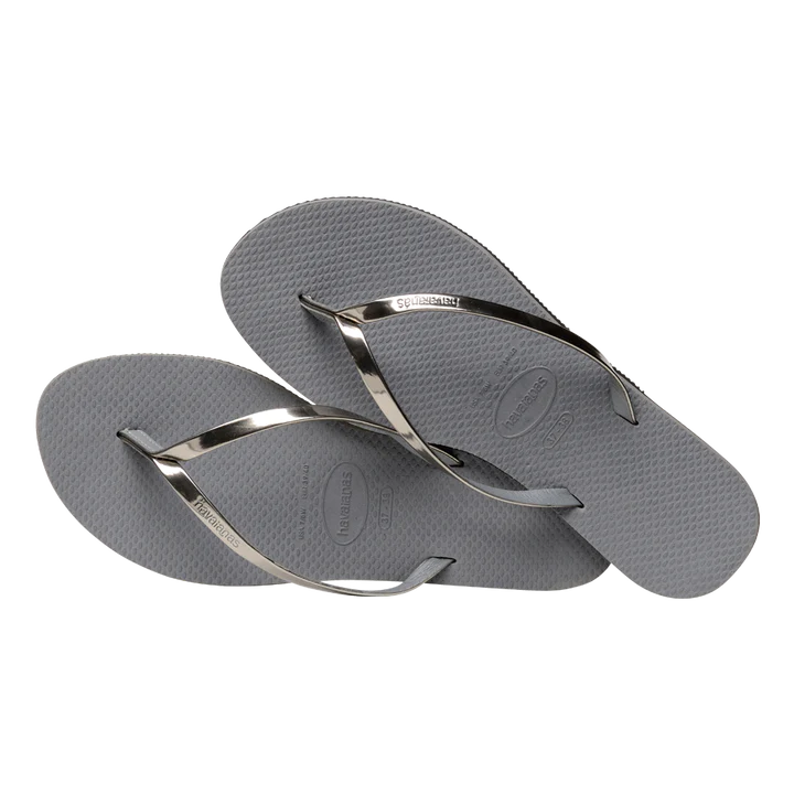 HAVAIANAS YOU METALLIC FLIP FLOPS | Ozzie Cozzie Co