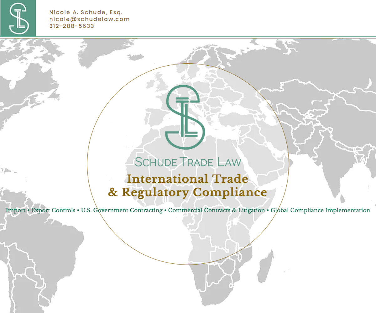 International Trade | Schude Trade Law