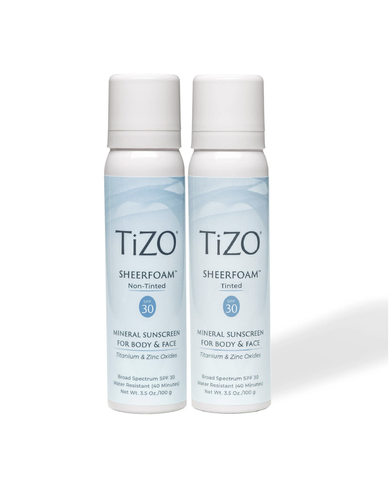 TIZO SheerFoam Mineral Sunscreen (SPF 30) | This one antiageing