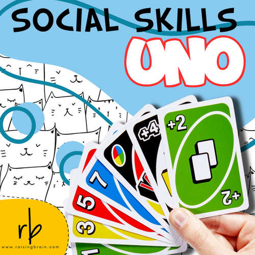 Social Skills Uno -Brain Break Game - Therapy Toolbox *INSTANT DOWNLOAD ...
