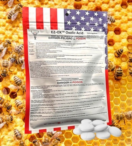 EZ-OX Tablets (oxalic acid) | Johnsons Bees