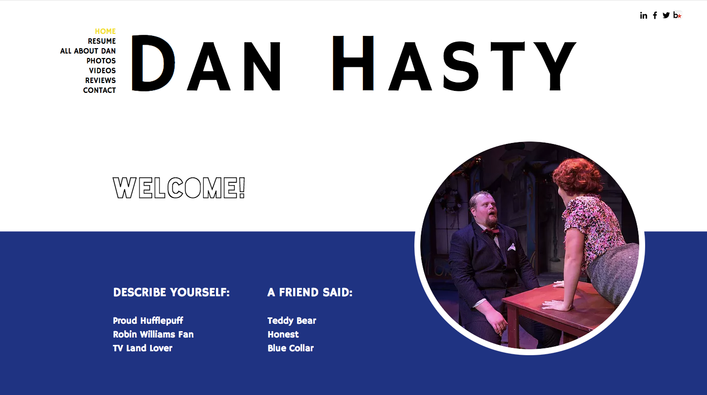 Dan Hasty | Actor