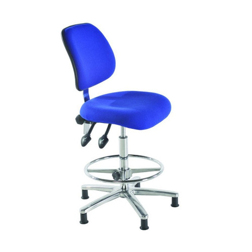 Medium Back Fabric ESD Draughtsman Chair | Chilli Seating (OLD)