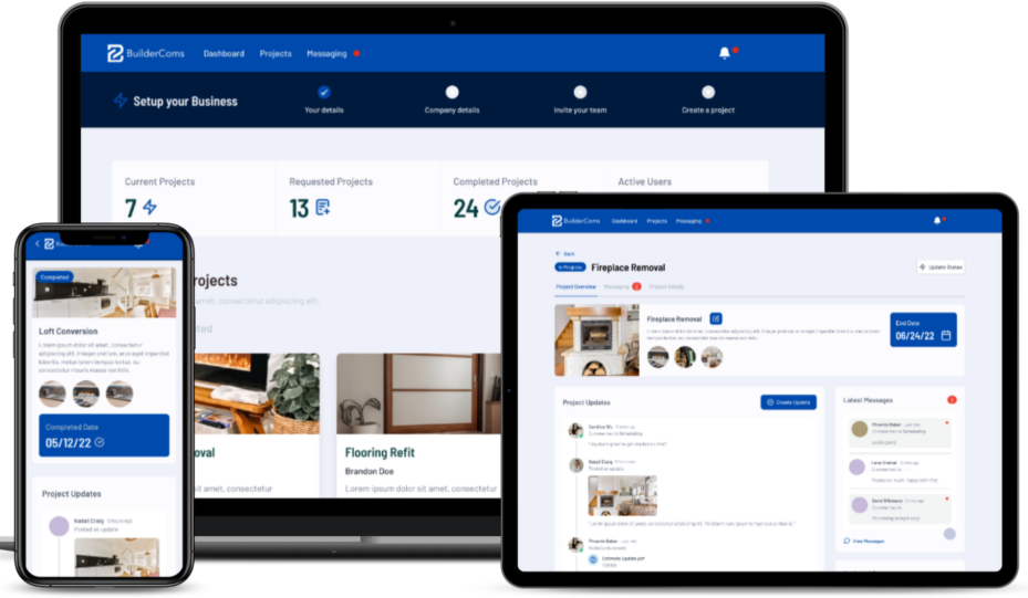 BuilderComs | Construction Management Software