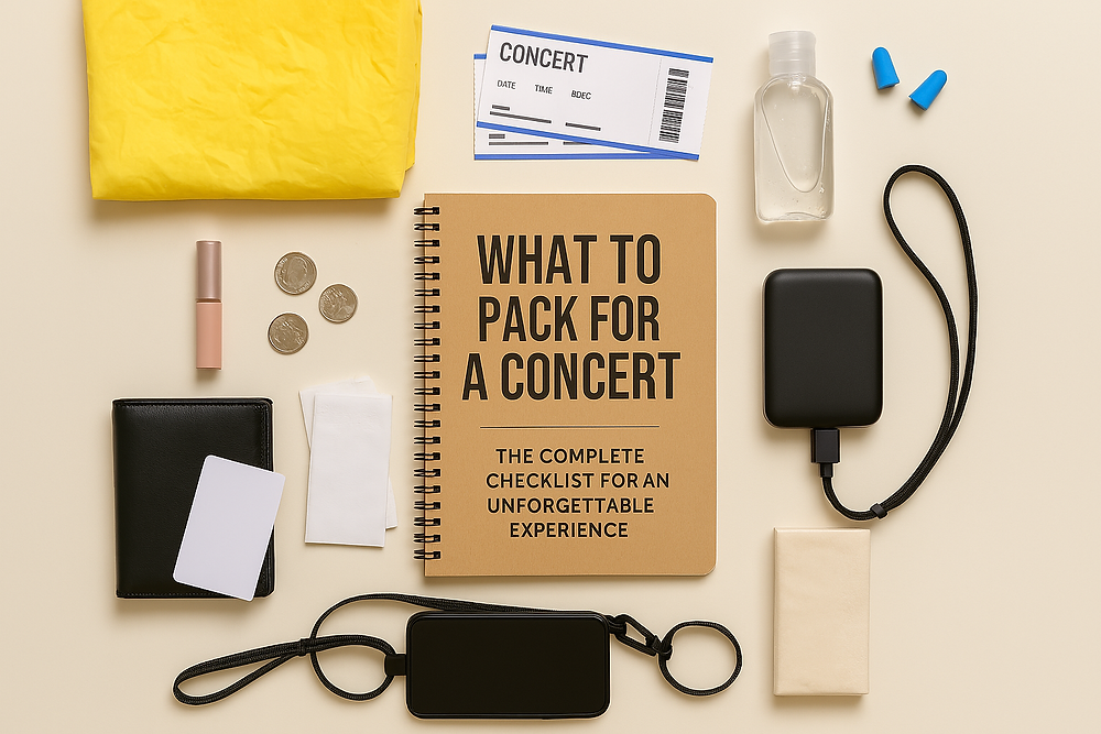 What to Pack for a Concert: The Complete Checklist for 2025