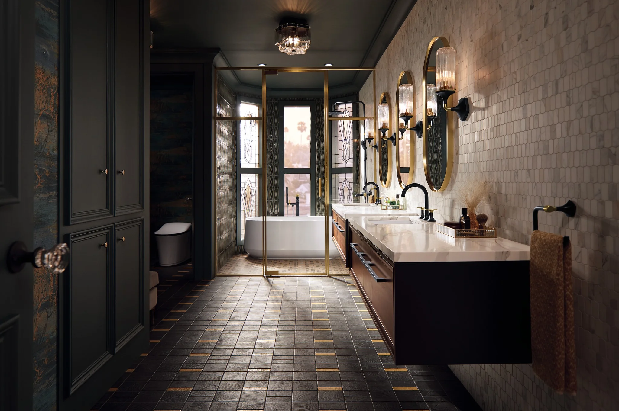 Celebrate the Golden Age of Hollywood with the Kohler Occasion Collection