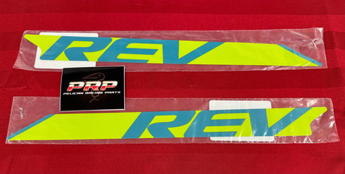 Ski-doo REV Decal Set Green LH & RH | Pelicanracingparts