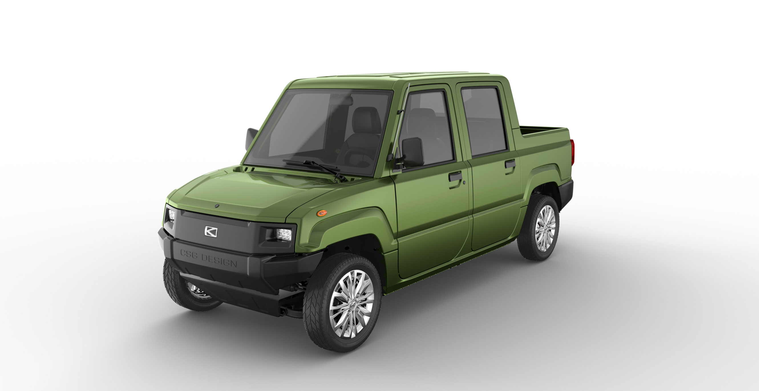 Pickman 4 Door | 4Passenger EV Pickup Truck