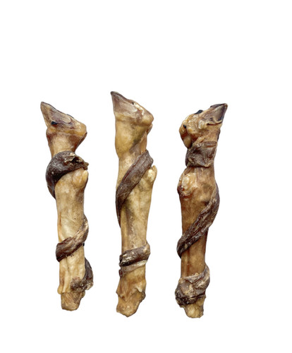 Biltong Wrapped Lamb Trotter | The Little Pad