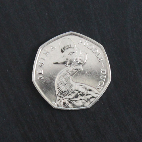 2016 Jemima Puddleduck 50p - UNC | The Great British Co