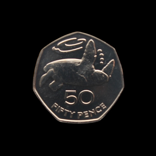 2006 St Helena & Ascension Islands 50p Coin - Green Turtle - UNC | The ...