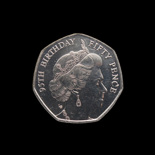 2021 Isle of Man 50p - Queen Elizabeth II's 95th Birthday: 2000's ...