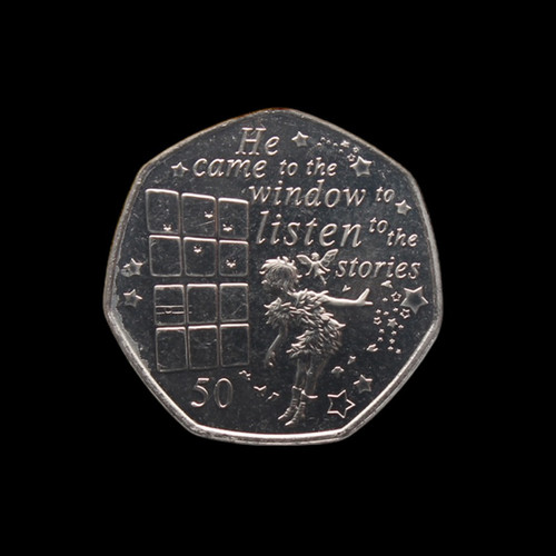 2020 Isle of Man Peter Pan 50p - Peter Pan at the Window - UNC | The ...