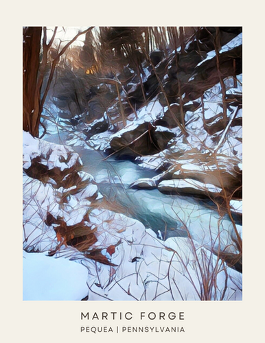 Martic Forge Trail Poster | Lanc Co Day Hikes