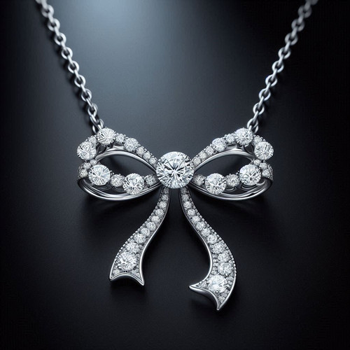 Timeless bow | GEM GENIUS Diamond Fine Jewelry | Gem Genius