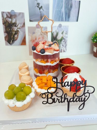 4" Mix Berry Dessert Box | Dessert Plan