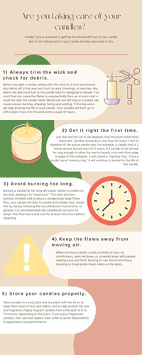 Candle Care Tips | KSM Candle Co