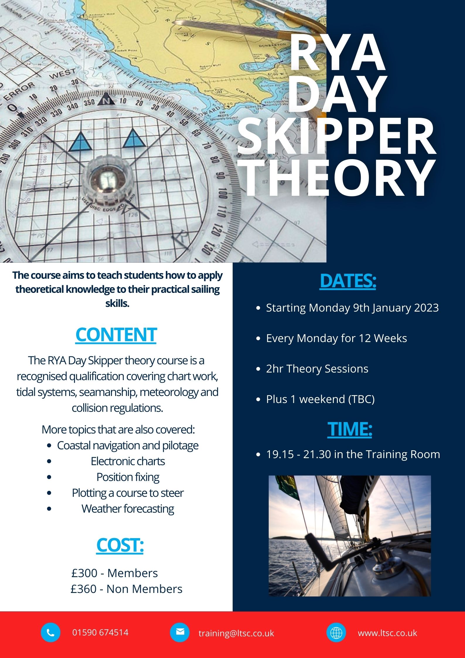 RYA Dinghy & Powerboat Training | LTSC