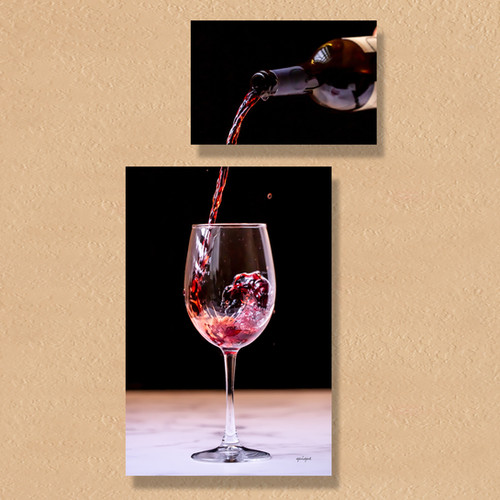 Red Wine IV (B) - Bar decor, kitchen decor | Quique Photography
