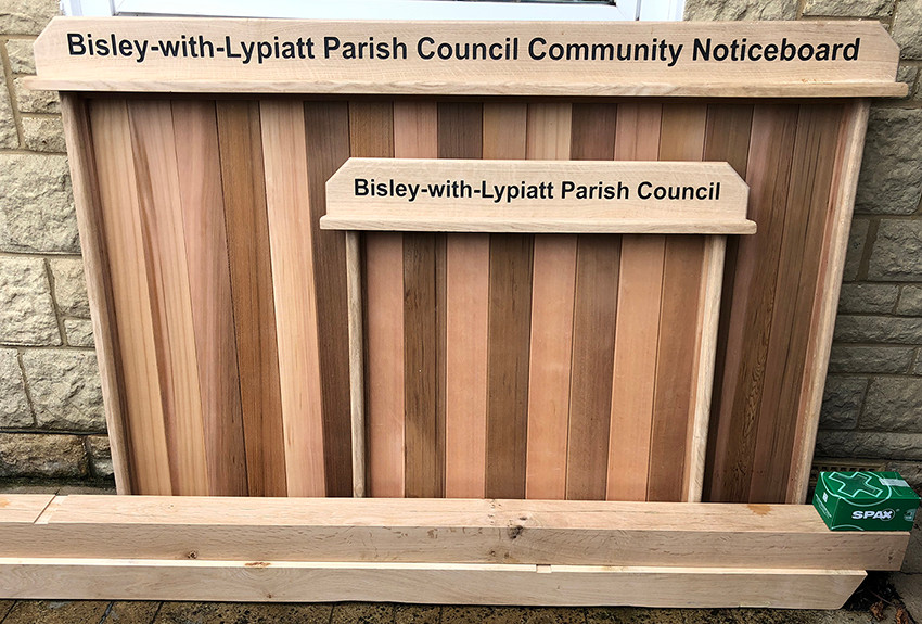 Oak Open Noticeboards | The Acorn Workshop