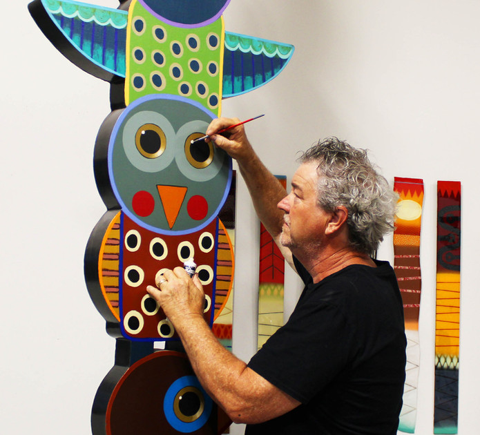 Home | Terrell Powell Artist l Contemporary & Primitive Folk Artist l ...