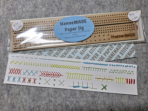 Stitch Jigs for paper and fabric | HanneMADE by Anne