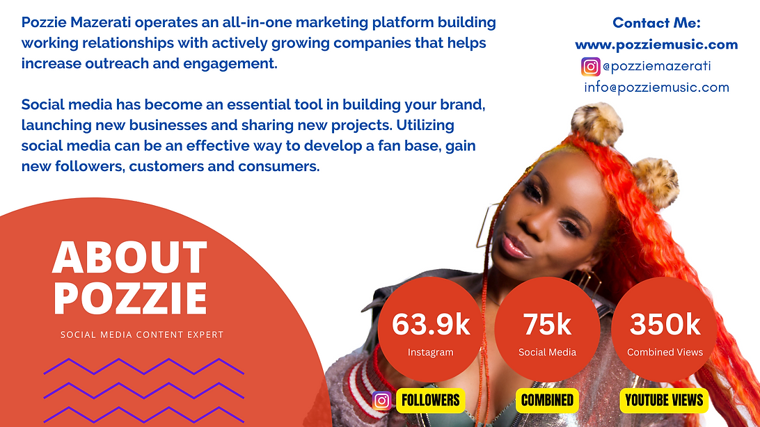 Music Artist | Pozzie Mazerati