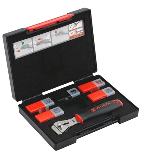 Wurth Blade Scraper Set (0714663380) Huge 52 Piece Pack | mghrebuilds ...
