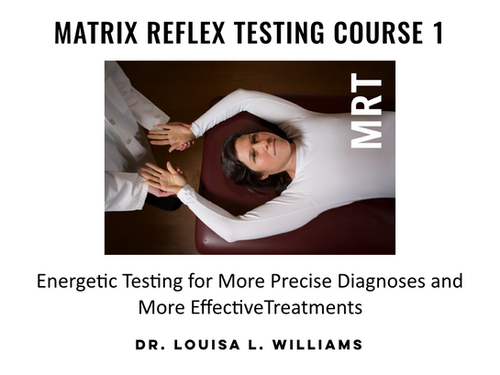 MRT Basic Course | Louisa Williams, ND