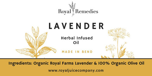 Lavender Herbal Infused Oil | Royal Juice Co.