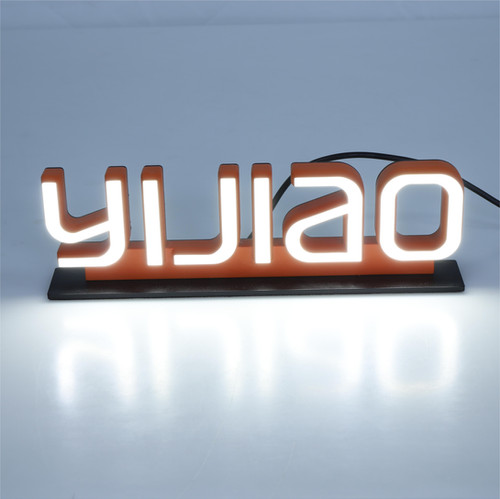 Free Standing Acrylic Signs Face Lit Acrylic Signage PMMA Letter Sign ...