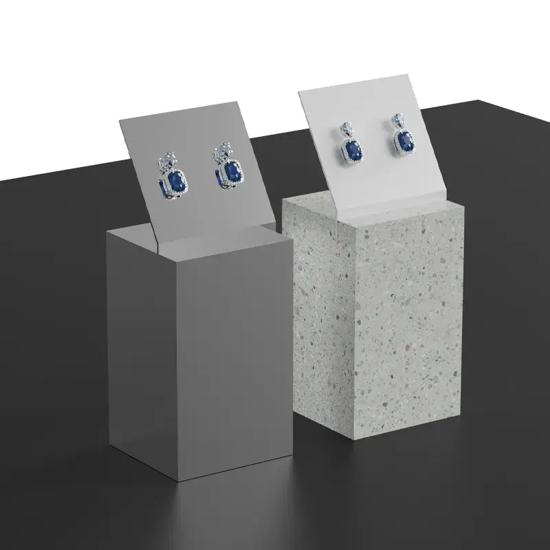 Earring Display Board Solid Surface Display Base Jewelry Display Stand ...