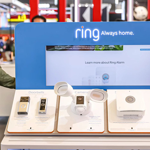 Eye-catching Interactive Screen Audio System Touch Alarm Display Panel ...