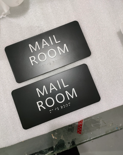 Customizable Floor Number Braille Sign Room Identification ADA Sign ...