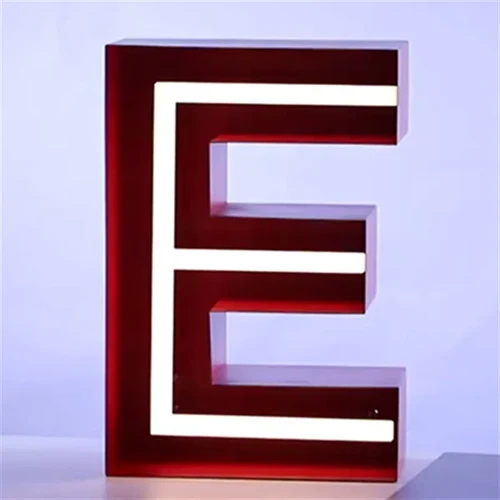 Faux Acrylic Neon with Metal Frame LED PMMA Tube Sign Letter | Caamatech