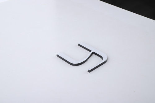 Customized Multi Depth Acrylic Cutting Letter with Beveled Edge | Yijiao