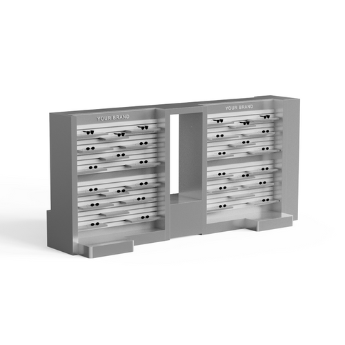 New Design Double-Sided Open Metal Eyewear Glasses Store Display ...