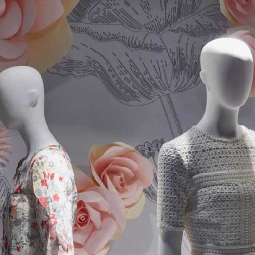 Art Of Visual Window Display Props Decoration High Brightness Full ...