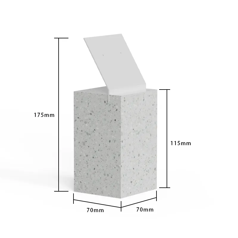 Earring Display Board Solid Surface Display Base Jewelry Display Stand ...