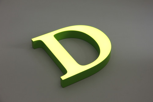 Wholesale Waterproof Acrylic Sign Letter PMMA Face Lit LED Sign | Yijiao