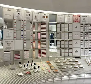 makeup counter design