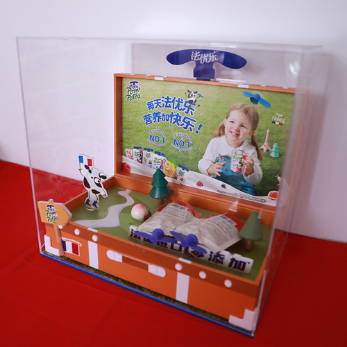 Stylish Paper Display rack Cardboard display shelf for retail shop ...