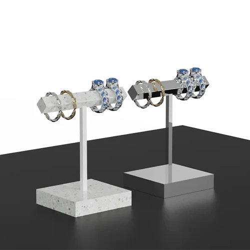 Metal Jewelry Display Stand Solid Surface Ring Display Holder | Caamatech